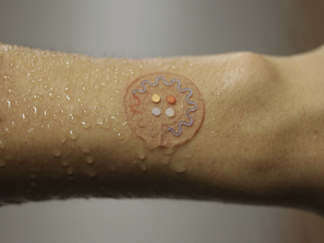 Skin patch aims to test sweat for health | News, Sports, Jobs ...